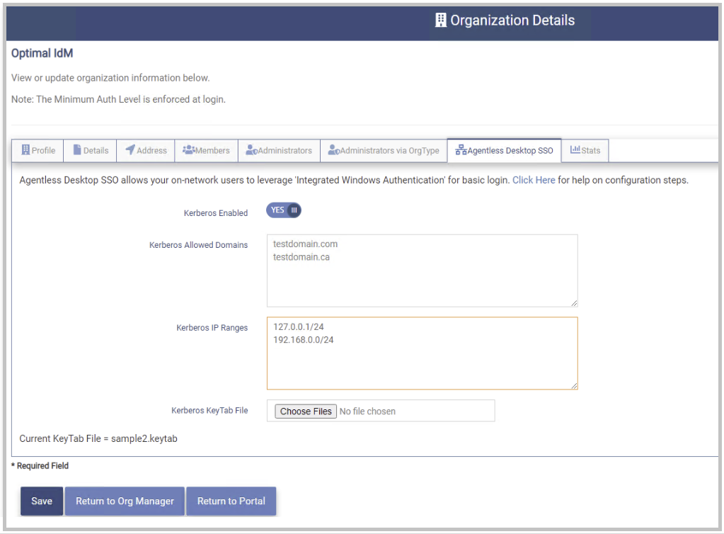 Agentless Desktop SSO - The OptimalCloud Documentation
